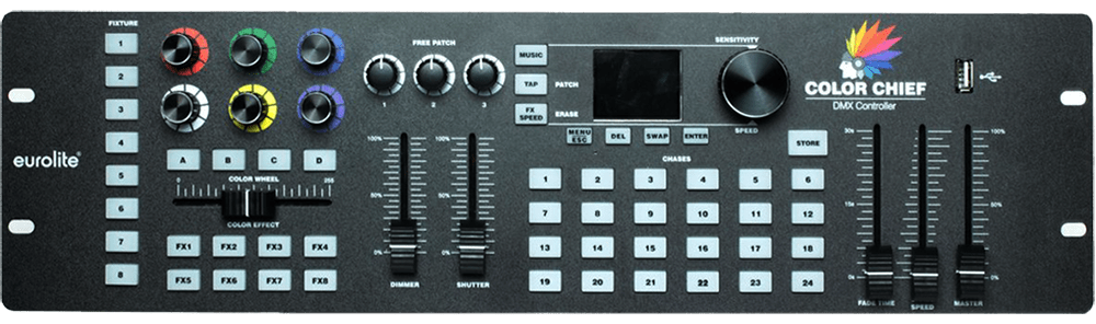 Eurolite Color Chief DMX Controller - Ein Praxisbericht - Stageaid