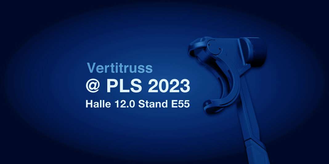 Vertitruss erstmalig auf der Prolight + Sound Messe 2023 Stageaid